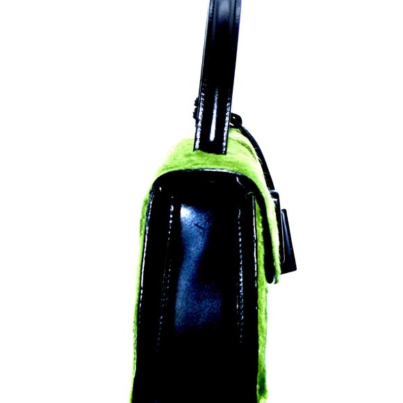 Gucci | Bags | Gucci Green Top Handle Pony Hair Handbag | Poshmark